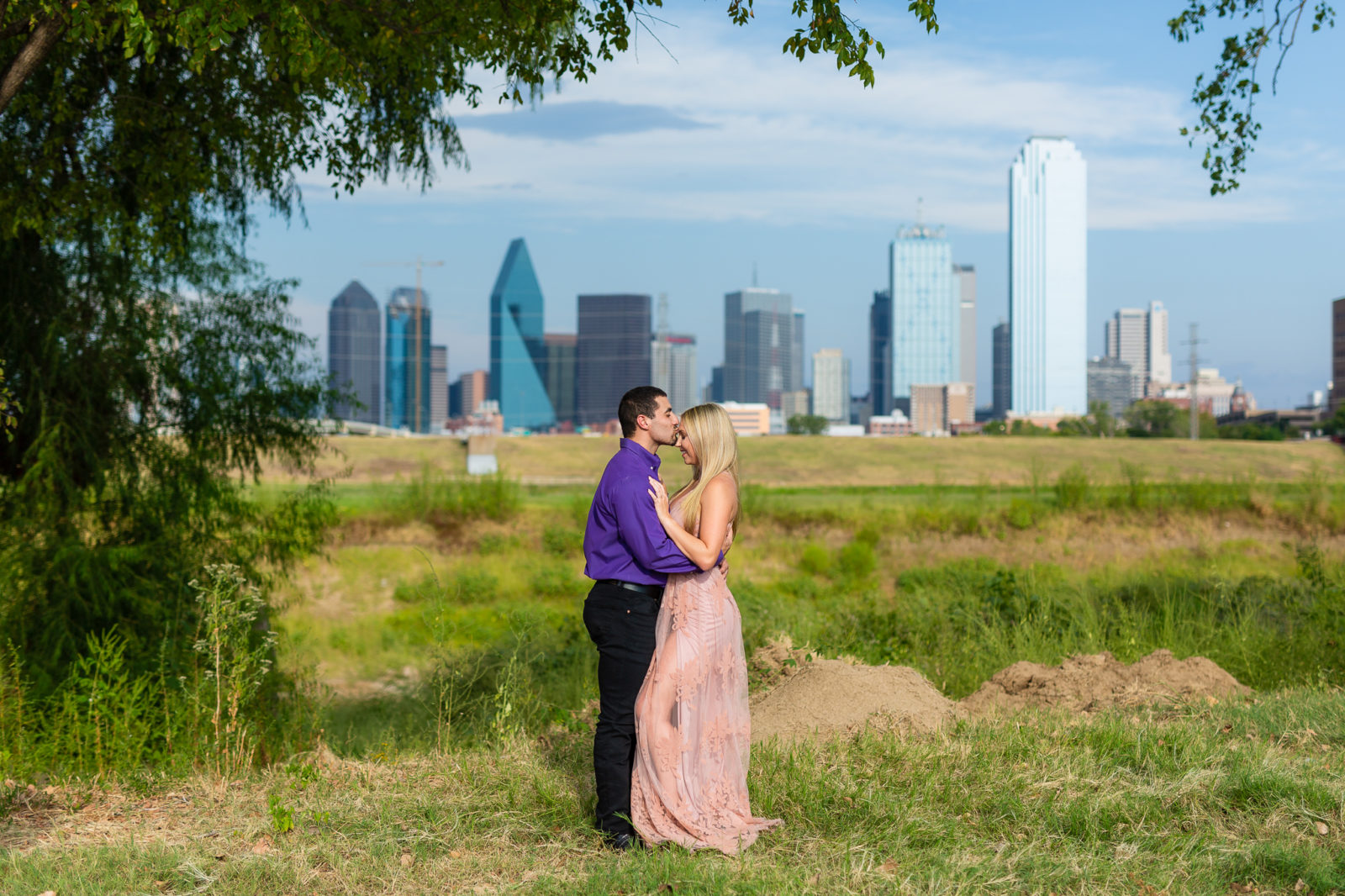 Downtown Dallas Engagement Photos • Stefani Ciotti Photography
