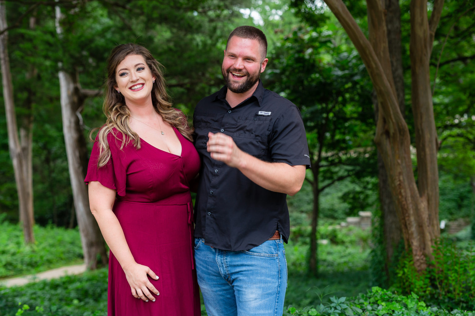 Prather Park Dallas Engagement Photos • Stefani Ciotti Photography