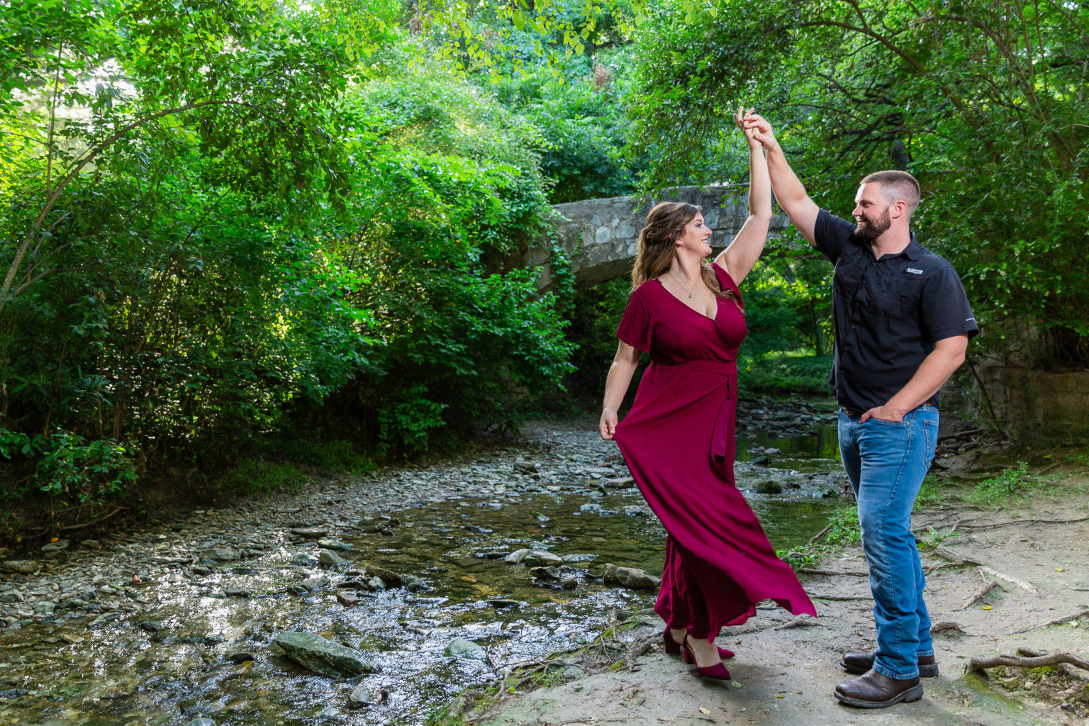 Prather Park Dallas Engagement Photos • Stefani Ciotti Photography