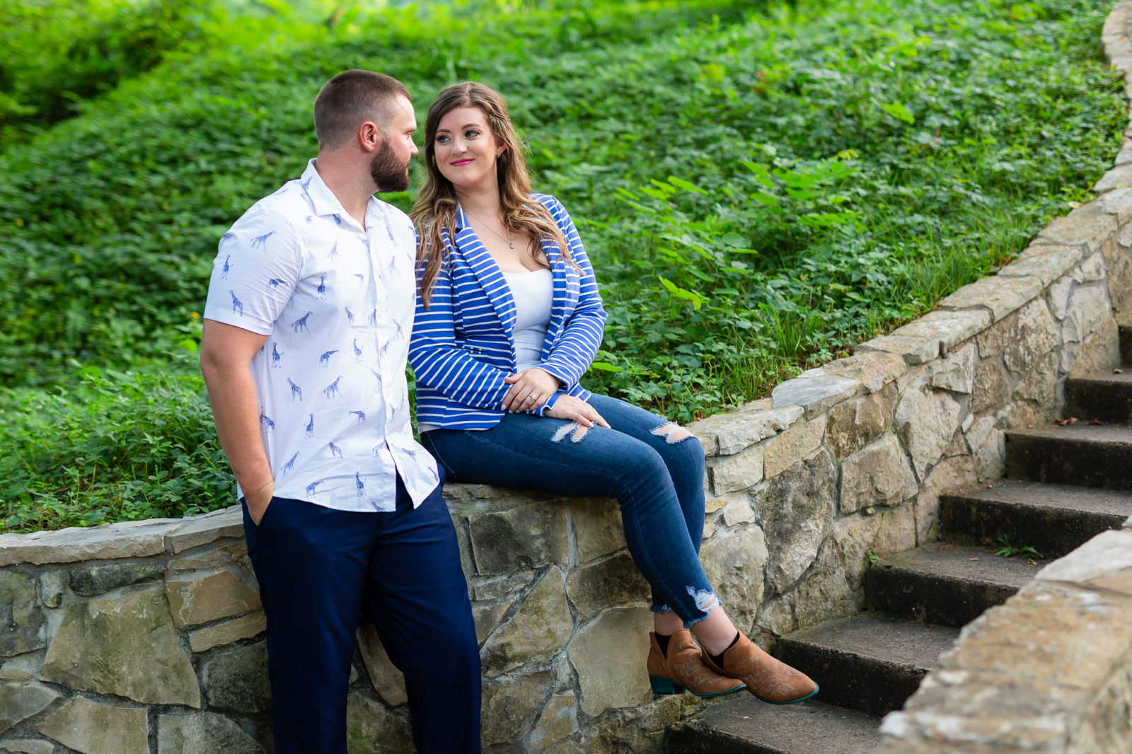 Prather Park Dallas Engagement Photos • Stefani Ciotti Photography