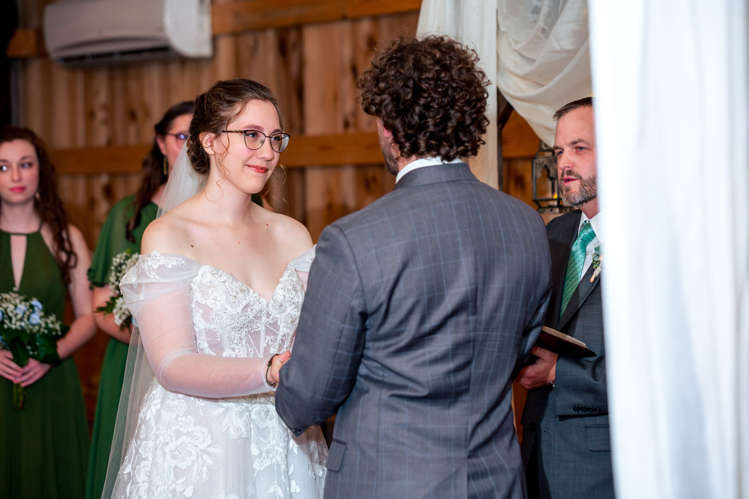 Decatur Wedding | Big White Barn | Lorna + Samuel